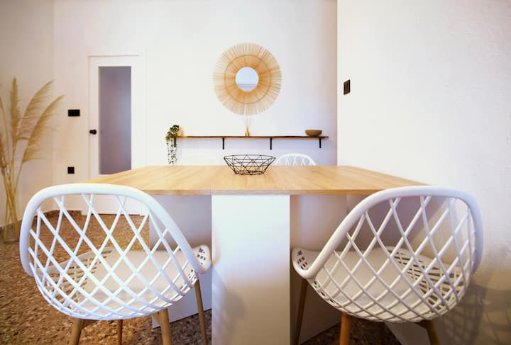 Les Palmeres Apartment, 1 Min From The Beach! - Sueca