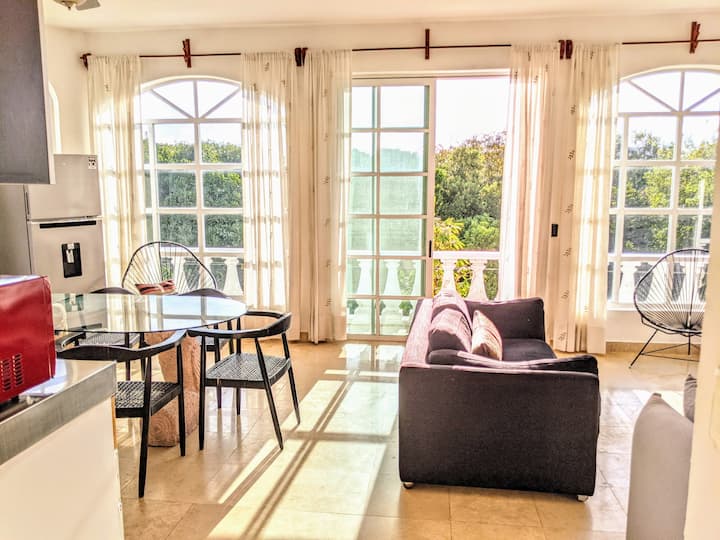 3br Penthouse 1min To 5th & Beach 1000mbps Sleep 9 - Playa del Carmen
