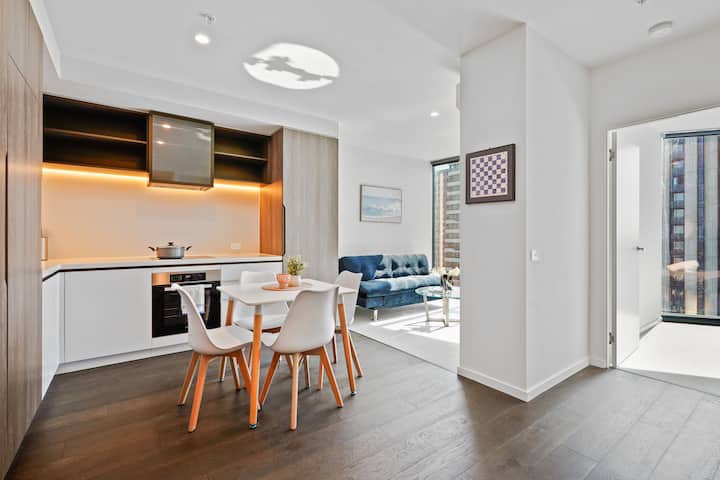 1br Central Skyhigh Citylevel 45 Uno Freetram Zone - Melbourne