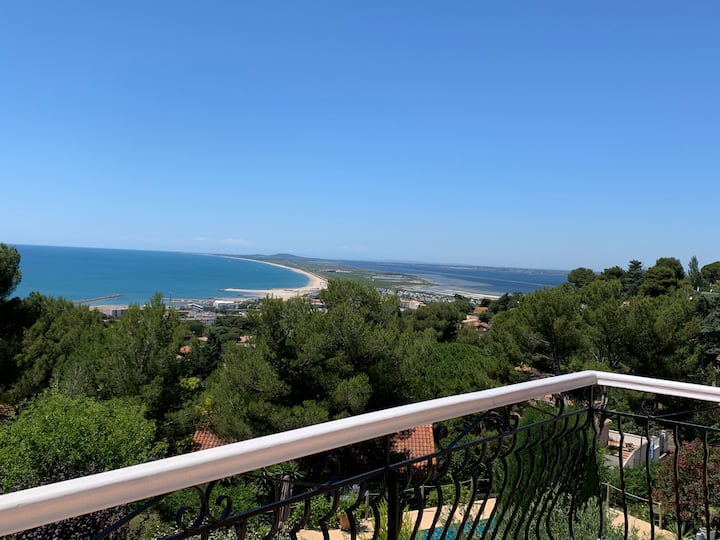 Le Lodge Saint Clair Vue Mer - Sète