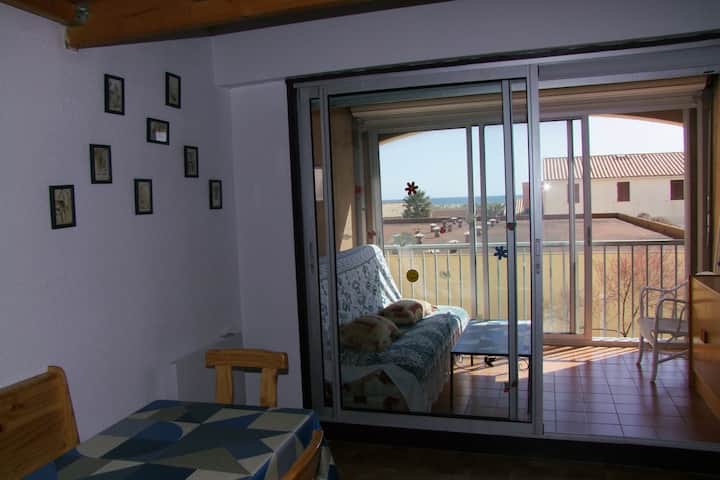 Studio Mezzanine Loggia - Le Barcarès