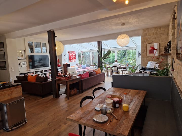 Maison 12p, Jardin, 15' T Eiffel - Boulogne-Billancourt