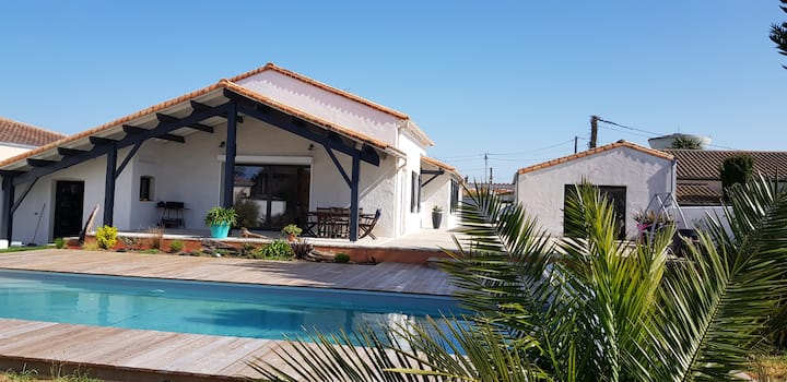 Maison 8 Pers. Pisc. Chauf. "La Nomadine"stpalais - Saint-Palais-sur-Mer