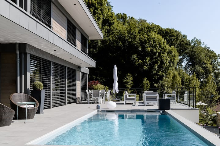 Superbe Villa Avec Piscine Au Bord Du Lac - Le Bourget-du-Lac
