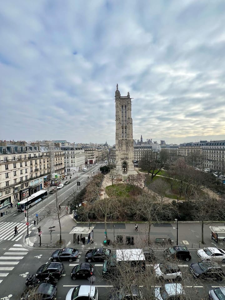 Vue Rare, à 2 Pas De La Seine. - Paris