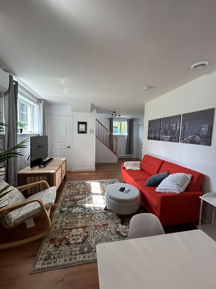 3 1/2, Quartier Tranquille, Lit Queen, Divan Lit - Québec, QC