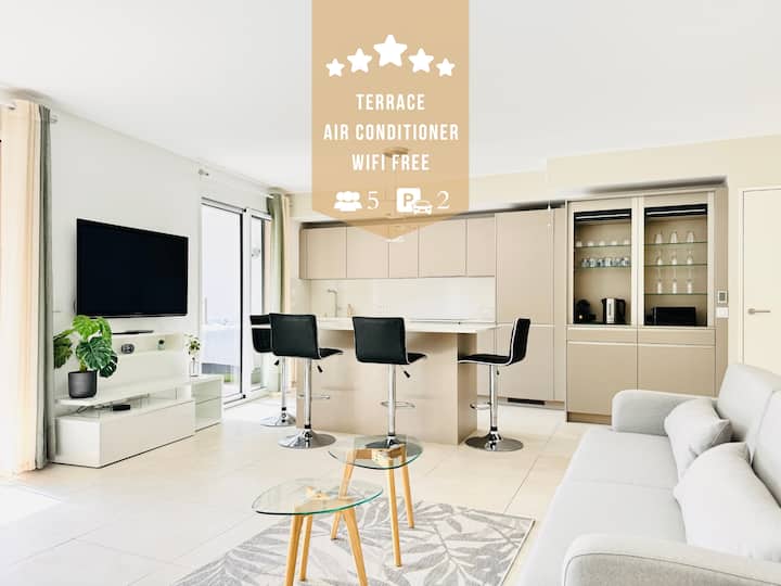 Le Carré Croisette - Duplex Terrasse Centre Cannes - Cannes