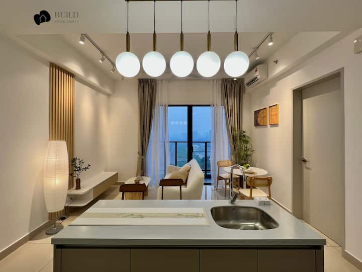 Muji Style Studio | Mrt Trx | Fast Wifi | Tv - Cheras