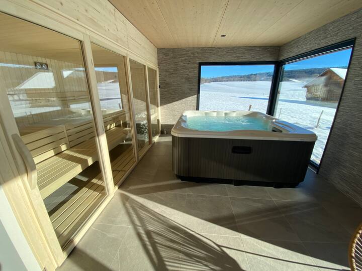 Gîte 15 Personnes, Sauna Jacuzzi - Morteau