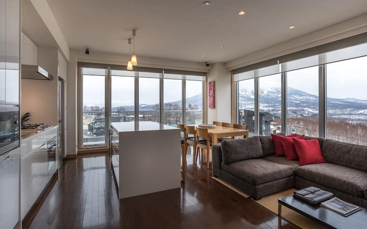 Snow Crystal | 2br Penthouse W/ Mount Yotei View - Niseko