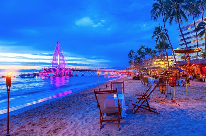 1br•beach 1blk•romantic Zone•balcony•wifi•fully Eq - Puerto Vallarta
