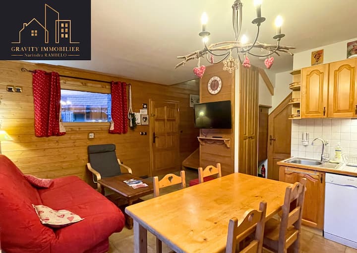 Z-chalet Mitoyen 5a "Le Jarbay" - Praz de Lys Sommand