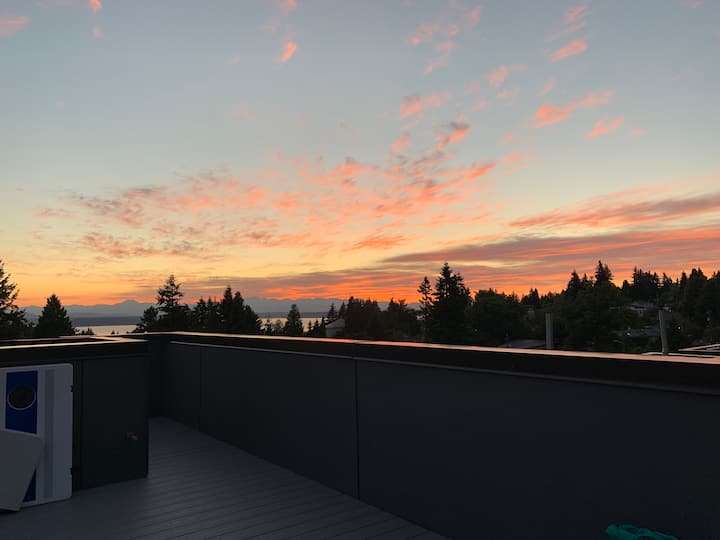 Modern Townhouse With Rooftop. - Seattle