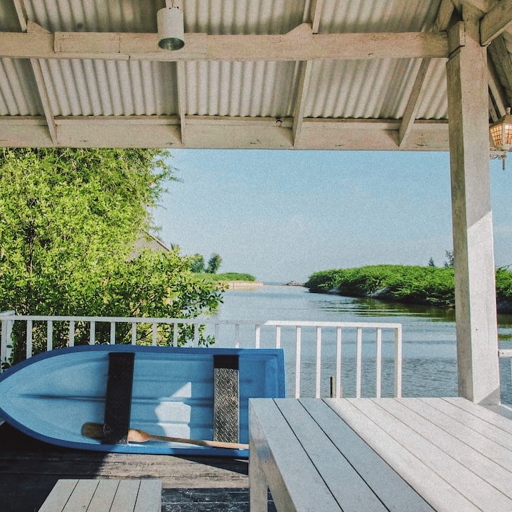 Baan Song Nam บ้านริมน้ำ ใกล้หาดบางชอง ปึกเตียน - Thailand