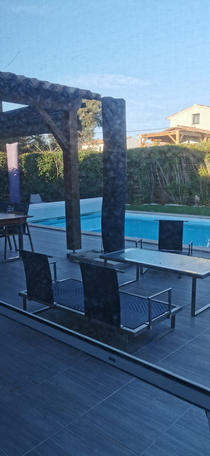 Villa 300ml ( Plage Pinarello ) - Sainte-Lucie de Porto-Vecchio