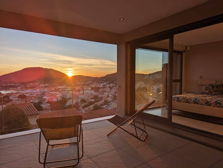 Mille Et Une Vitres - Villa D'exception. - Banyuls-sur-Mer