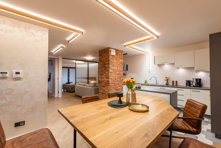 Splendour, Max. 6 Ppl, 3 Rooms, Free Parking - Kraków