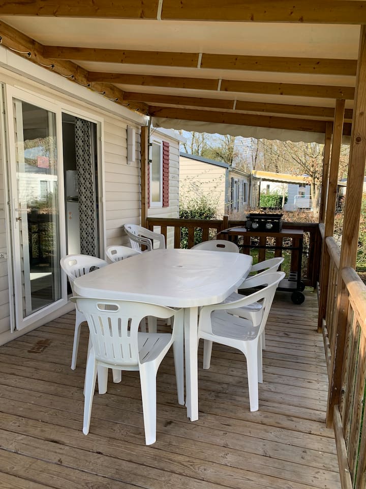 Près ÉTang Piscines Activités Mobil Home 3 Ch/ 2 - Chaumont-sur-Loire