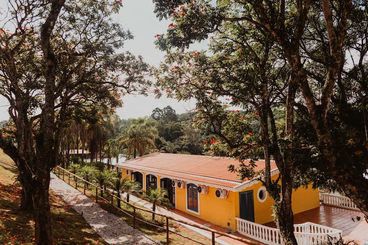 Linda Casa De Campo Com Piscina - Itatiba