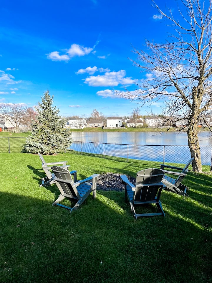 King Beds - Water Views - Next To Ruoff And Mojoup - Noblesville, IN