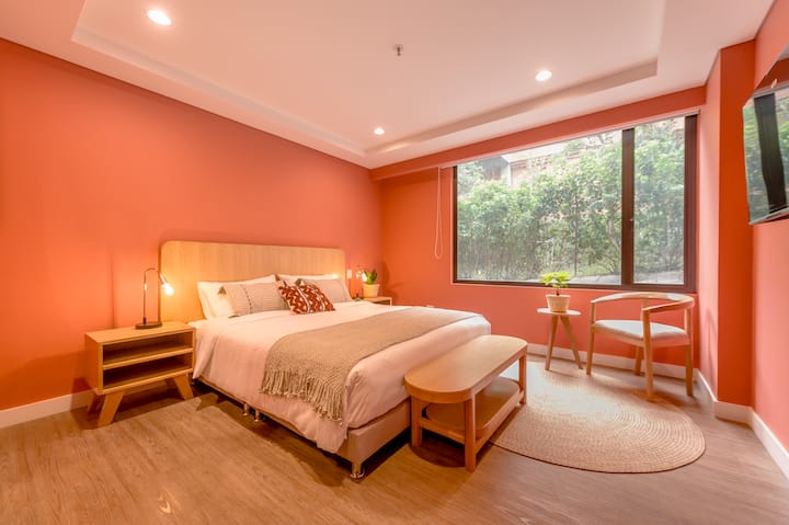 Room Modern Elegance Just Steps From El Tesoro 306 - Medellín