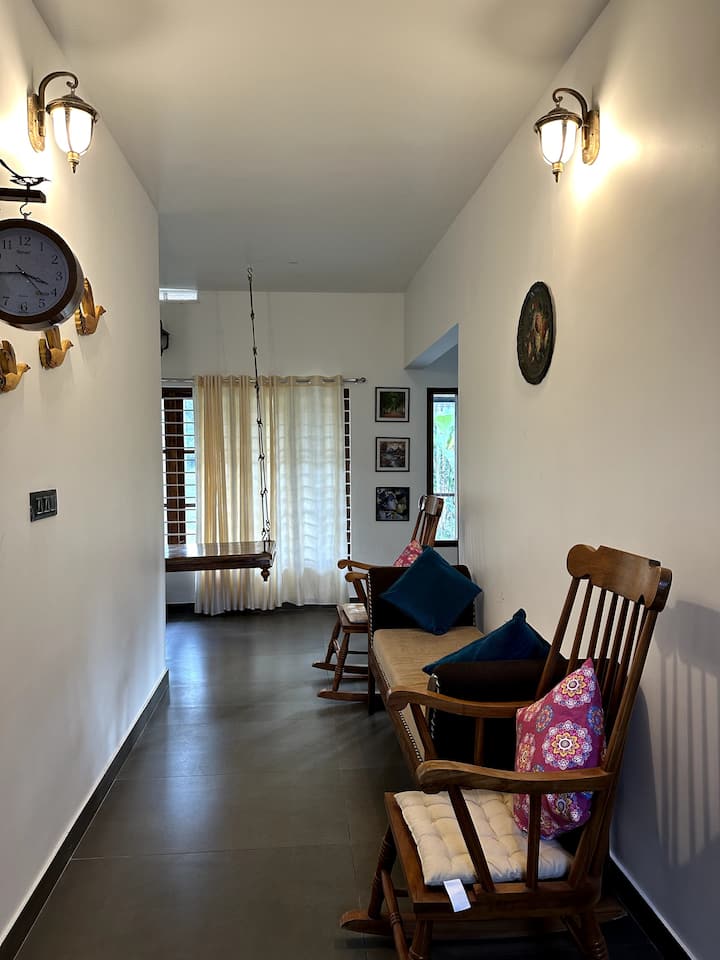 Luxury Homestay - Double Room With Balcony. - Kerala