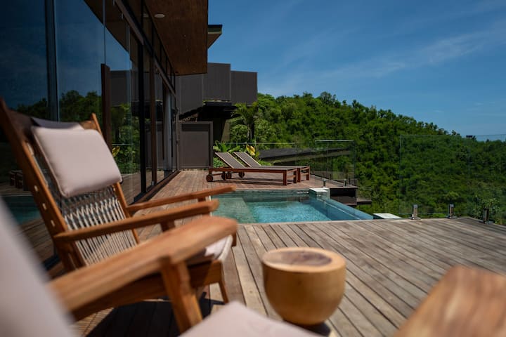 Villa #1, The Habitat - Top Of The World Sea View - Lombok