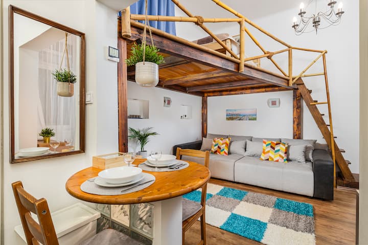 Blue Front Studio Near Danube & Great Market Hall - Budapest