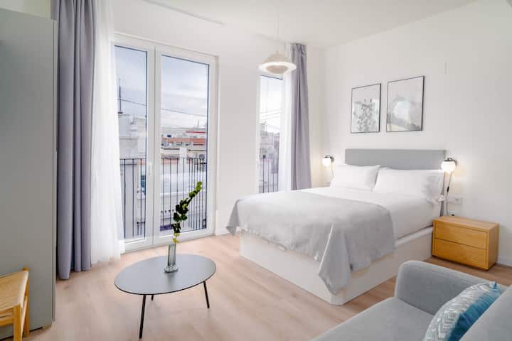 Valencia Sant Jacint | Economy Studio + Balcony - Torrent