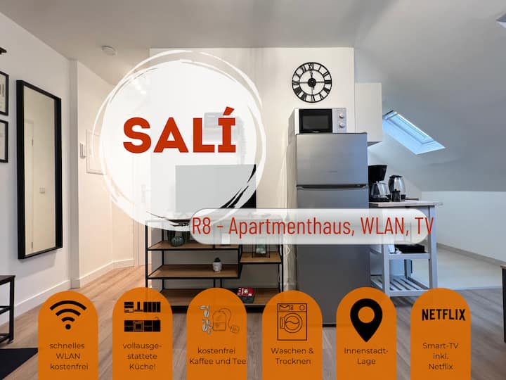 Sali - R8 - Apartmenthaus, Wlan, Tv - Remscheid