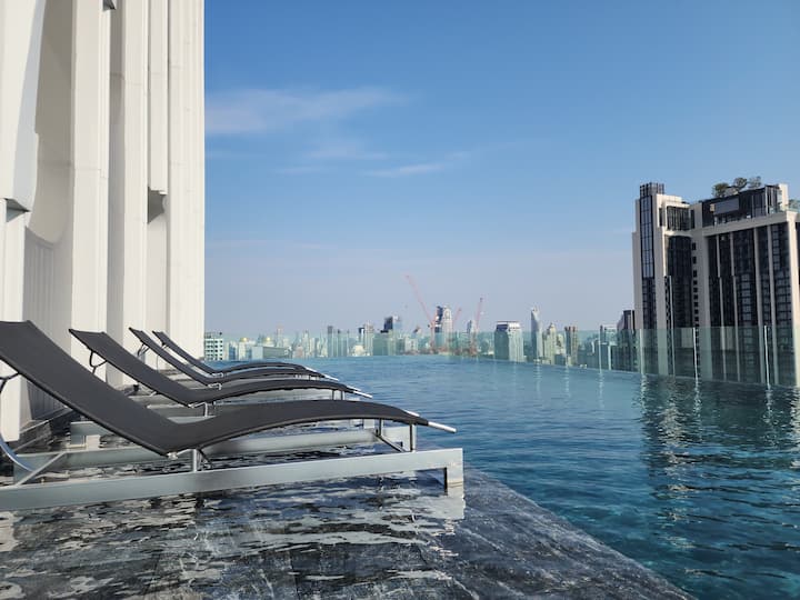 City View/duplex/300m To Bts/1 Stop To Siam Sq - Bangkok