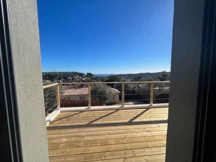 Villa” Pinède”vue Mer, Proche De Cannes - Vallauris