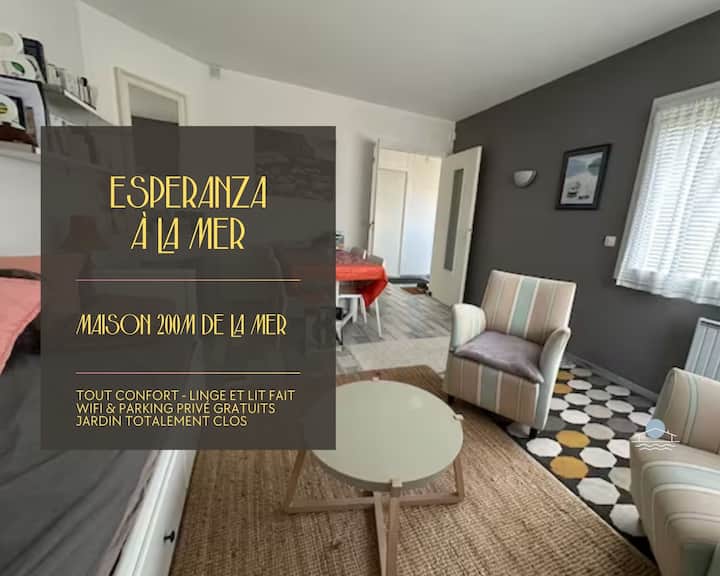 Esperanza Maison & Jardin Mer - Saint-Aubin-sur-Mer