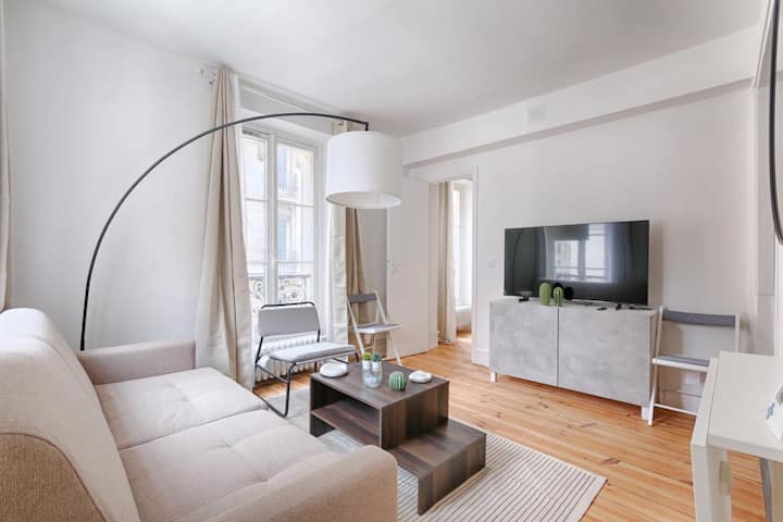 Laugier Ternes : Appartement Cosy En Bail Mobilité - Levallois-Perret