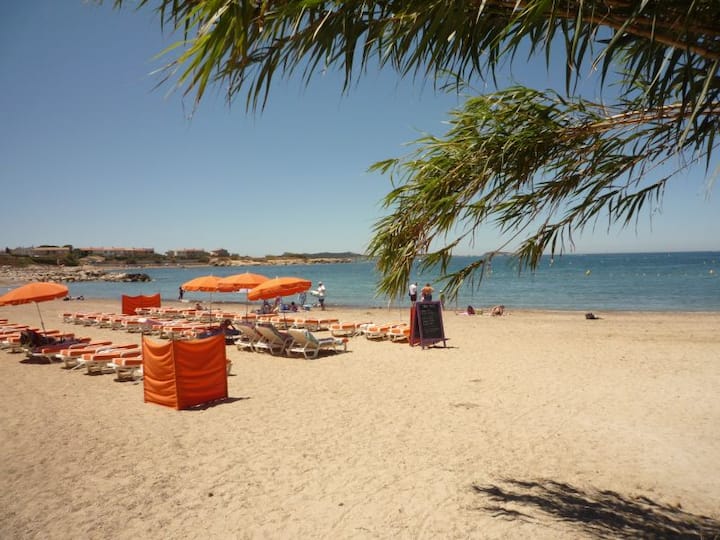 Pleine Vue Mer Et Plage à 50m - Six-Fours-les-Plages