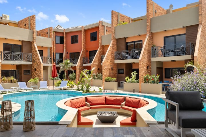 Chic 3br Townhouse | Porta Al Sole 8 By Bocobay - Aruba