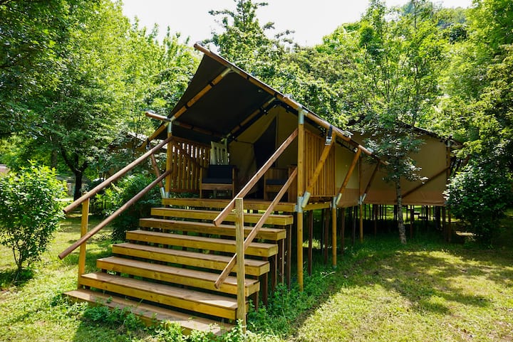 Camping Pittoresque - Lodge Duo 2p - Conques