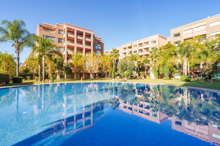 Appartement Cosy Avec Piscine Au Cœur De Hivernage - Marrakech