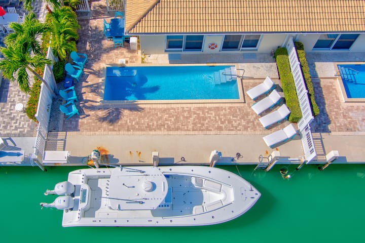 Paradise Cove!30ft Dock Pool Bbq - Marathon, FL