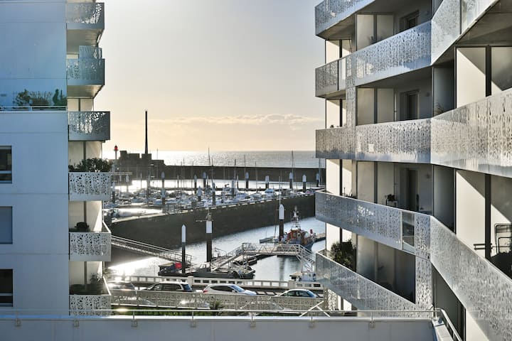 L'escale Bleue - Balcon Privé - Vue Mer - Le Havre