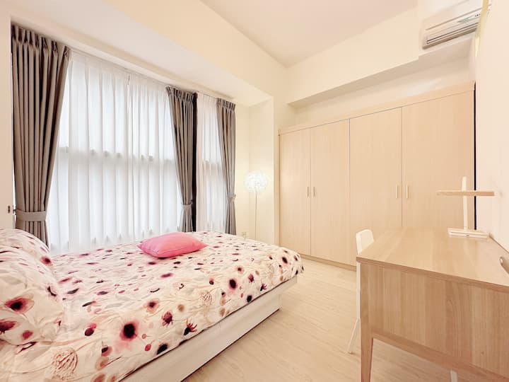 3房1廳西門町時尚房 -  3mins Ximen Mrt -洗衣機浴缸 大片玻璃採光 - Taipei City