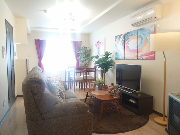 中島公園の四季折々の彩りに包まれる価値ある住環境！エアコン完備！ - Sapporo