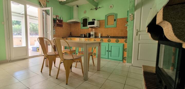 Villa Avec Piscine A La Campagne - Forêt de Bonifatu