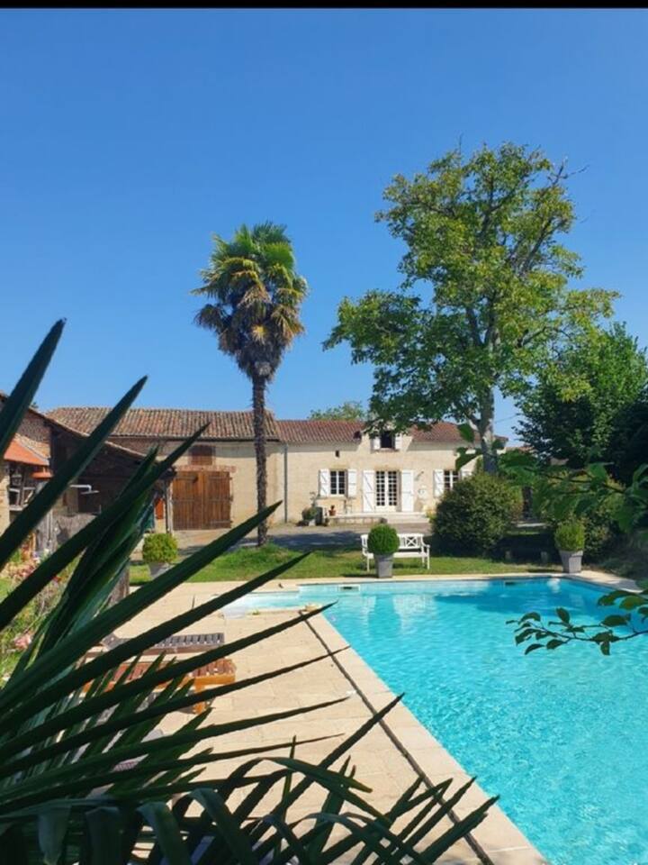 Gite à Louer Ferme Avec Piscine - Vic-en-Bigorre