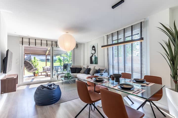 Akomodat En Precioso Con Jardín Y Parking - Getxo