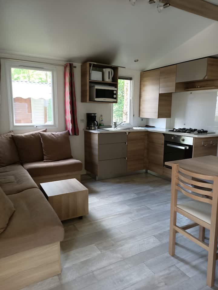 Mobil Home Climatisé 2 Ch - Animaux Acceptés/ 54 - Onzain