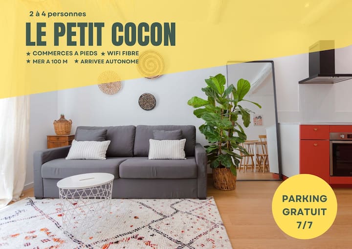 Le Petit Cocon~bord Mer~parking Inclus ~ Clim - La Ciotat