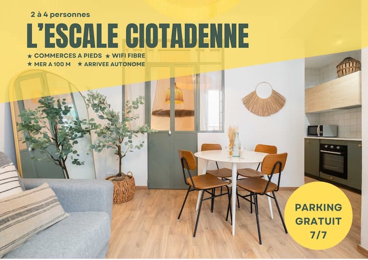 L'escale~bord Mer~parking Inclus ~ Clim - La Ciotat