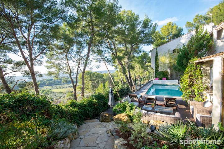 Grande Villa Provencale Entre Aix Et Marseille. - La Fare-les-Oliviers