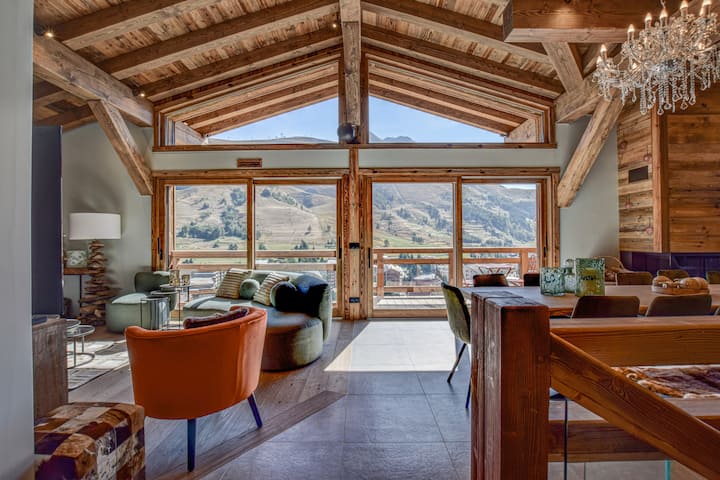Chalet D'exception, Navette Priv., Sauna, Jacuzzi - Les Deux Alpes